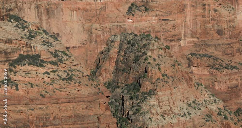 Video Stock The Canyon de Chelly best-known feature is Spider Rock, a ...