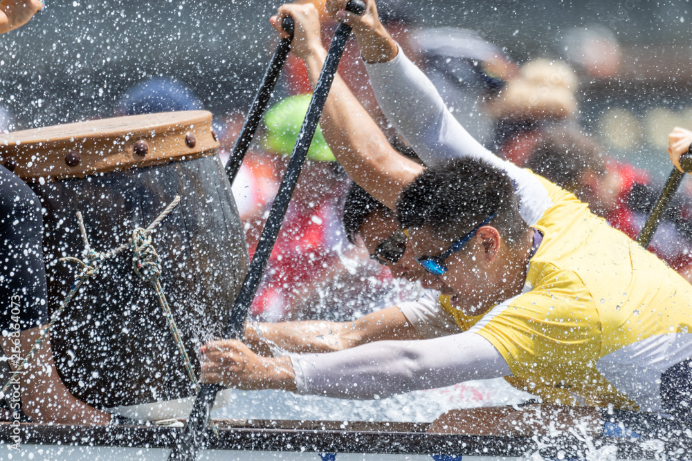 Dragon Boat Racing Stock Photo | Adobe Stock