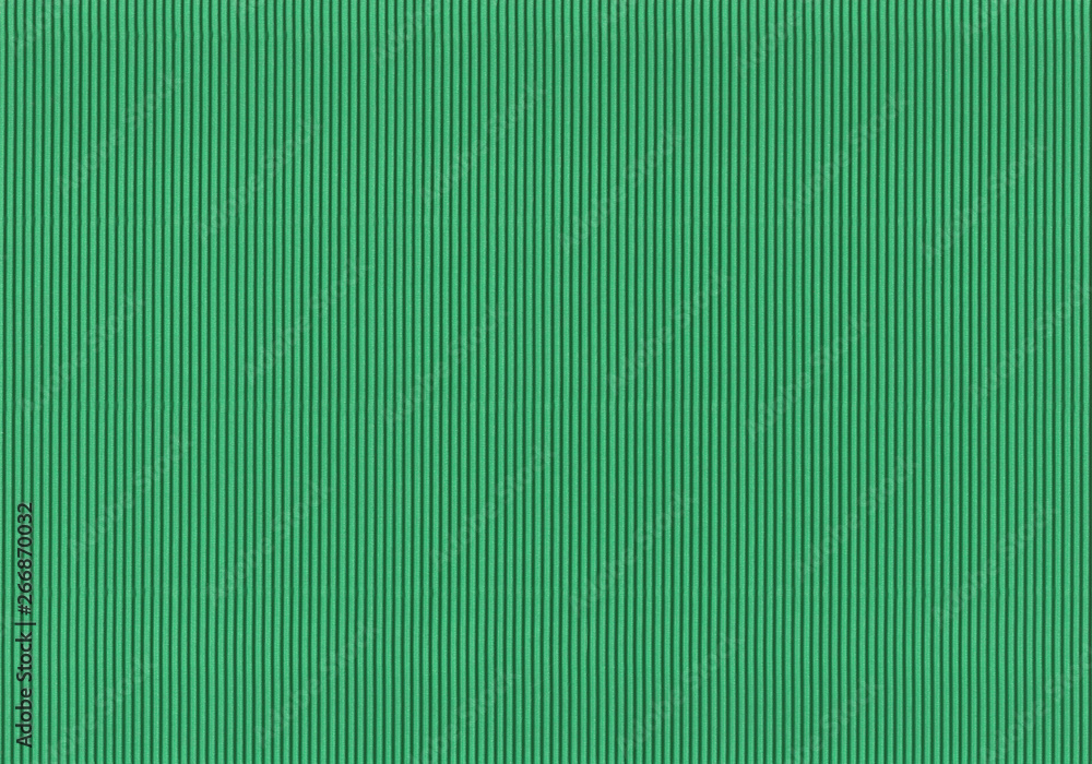 Corrugated colored cardboard green vintage color. Textural paper ...