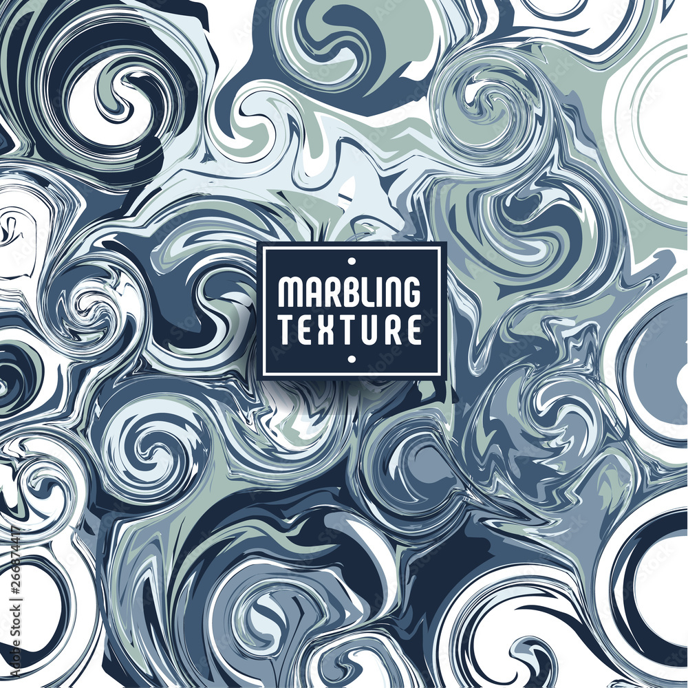 Pattern of abstract marble backgrounds, vector ink texture. Stock ...