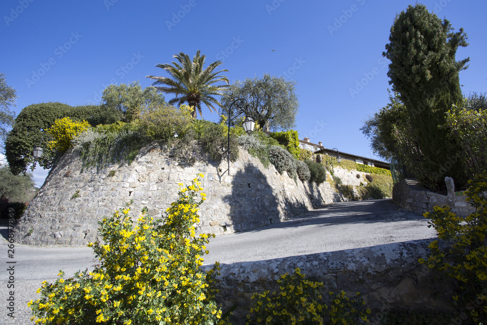The beautiful village of Opio on the French riviera Stock Photo | Adobe ...