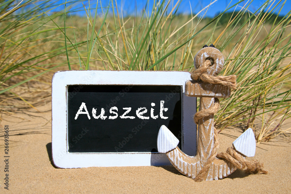 Auszeit am Strand Stock Photo | Adobe Stock