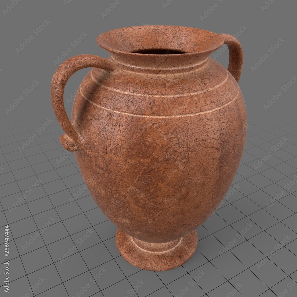 Antique vase Stock 3D asset | Adobe Stock