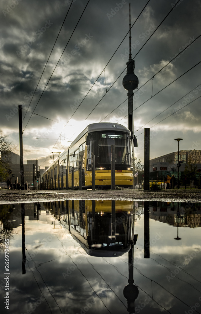 Straßenbahn Stock Photo | Adobe Stock