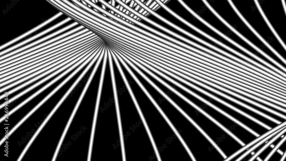 Motion background with moving geometric shapes (full HD 1920x1080 ...