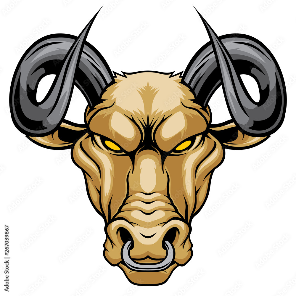 Minotaur Head Drawing