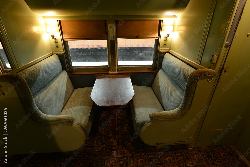 Photo The luxury seating inside an American Pullman car., paulbriden ...