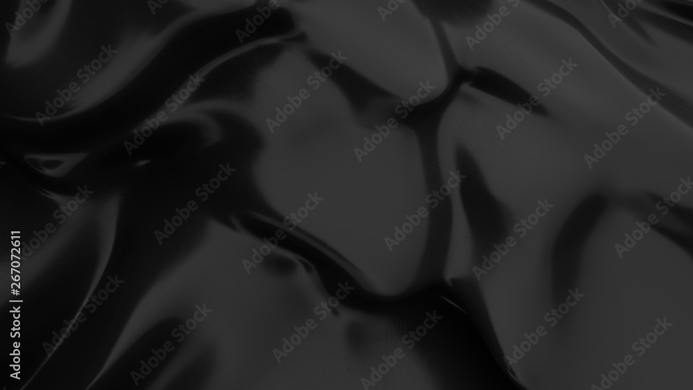 Smooth Black Plastic Texture