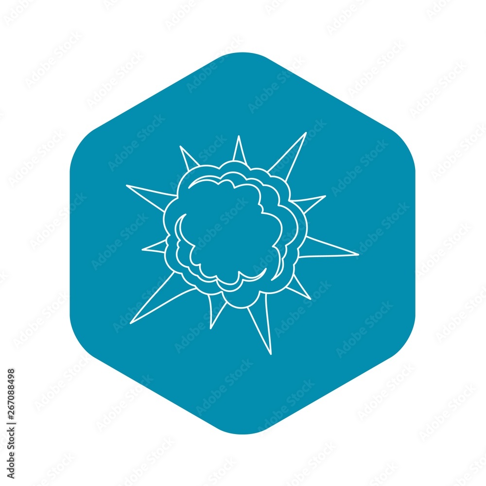 Spica icon. Outline illustration of spica vector icon for web Stock ...