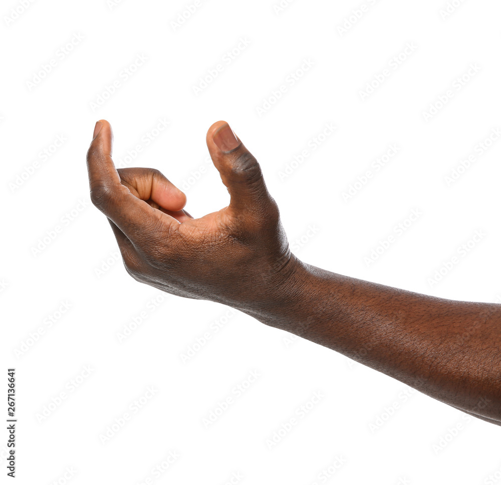 African American Man Hand