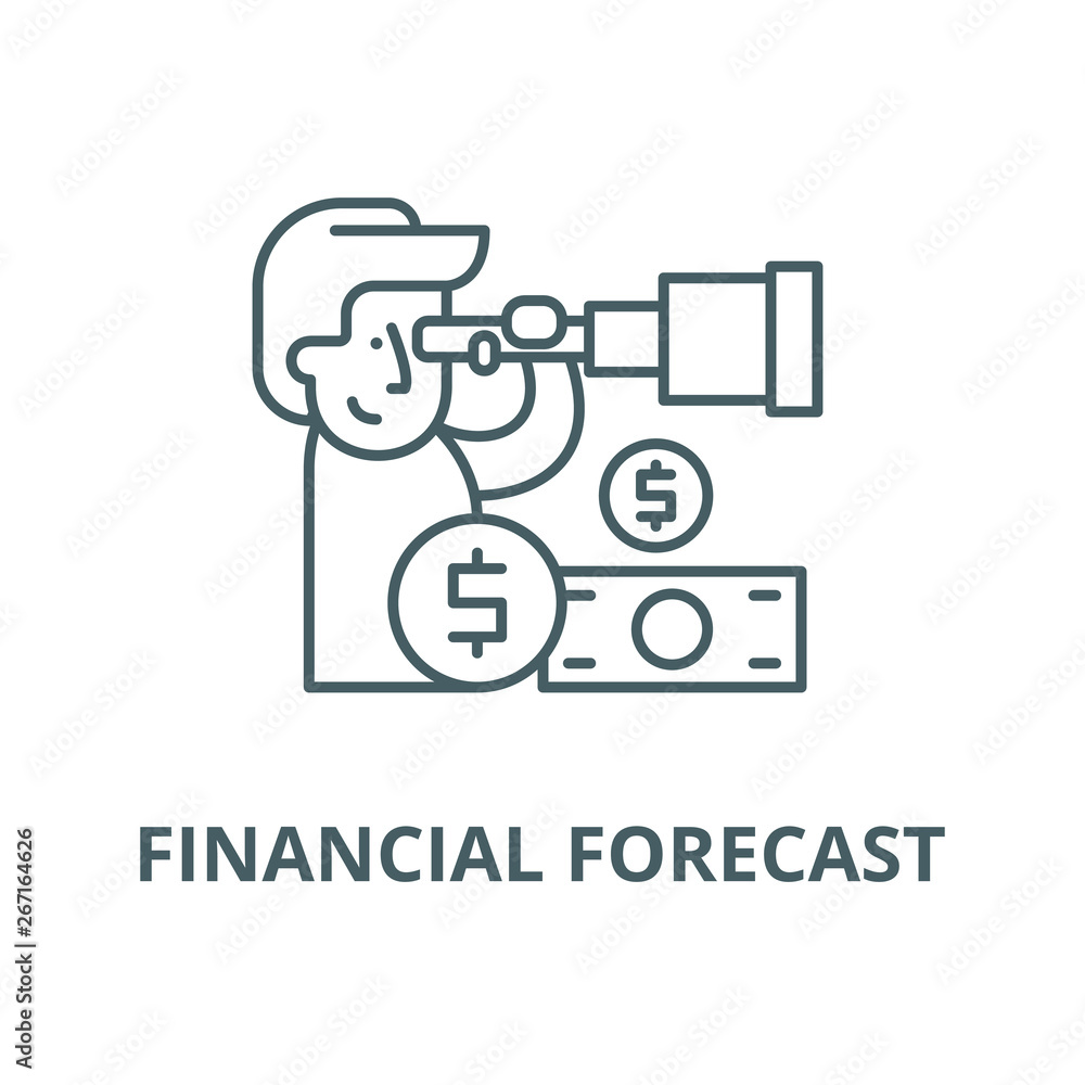 Financial Forecast Icon