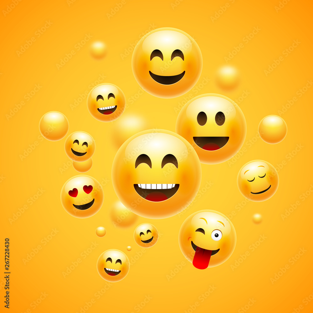 3d Smilies Happy
