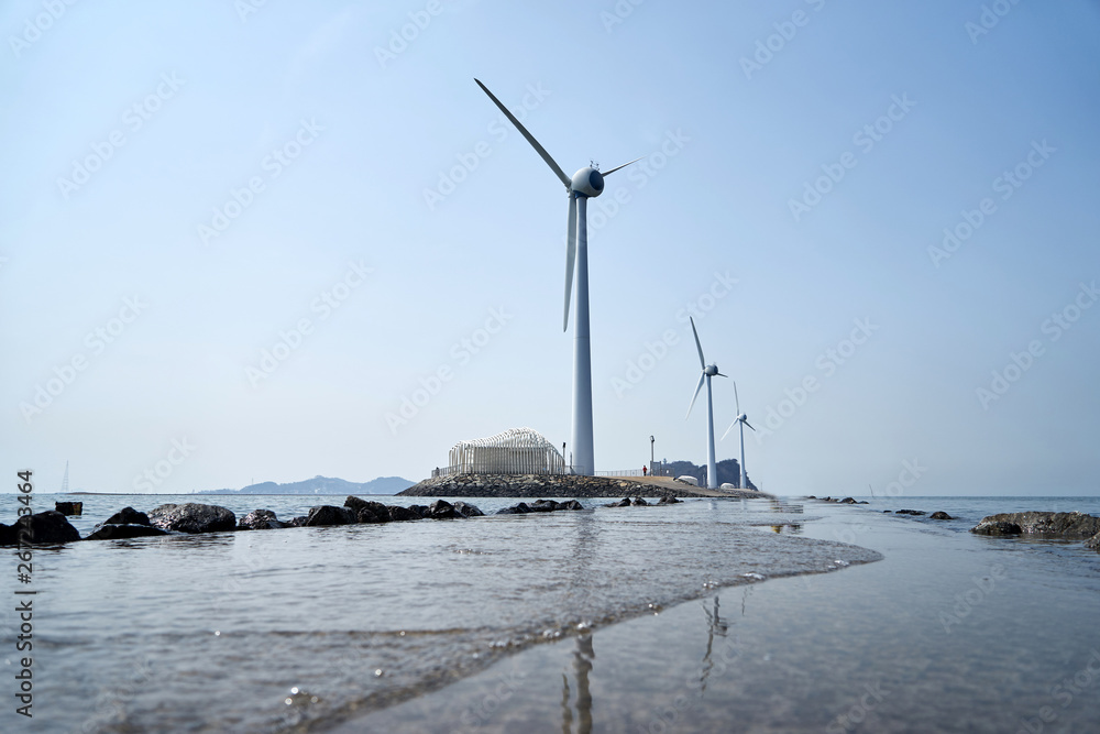 Daebudo Island and Nueseom Island are tourist destinations in Korea ...