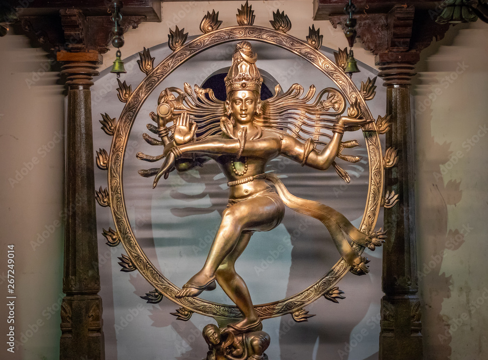 Nataraj image of hindu god Shiva Stock Photo | Adobe Stock