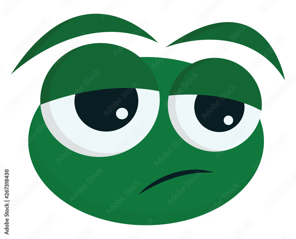 Tired Faces Cartoon