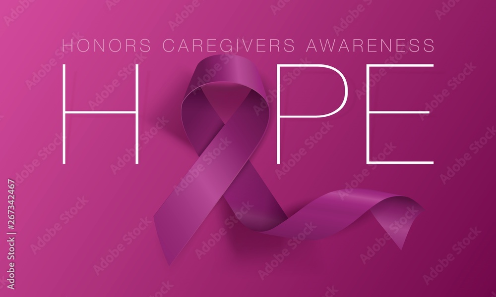 Honors Caregivers. National Family Caregivers Month. Calligraphy Poster ...