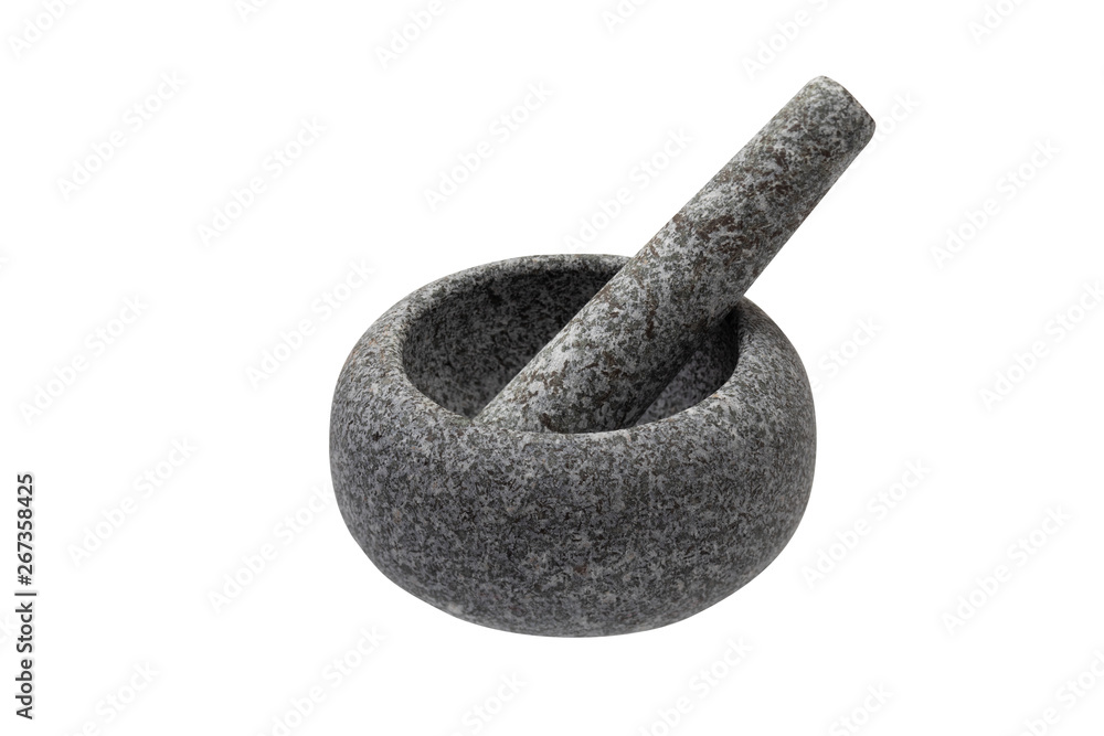 mortar isolated on white background with clipping path Stock Photo ...