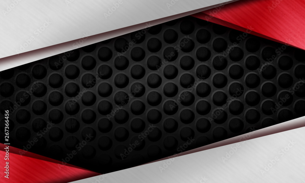 Modern metal framing background template Stock Illustration | Adobe Stock