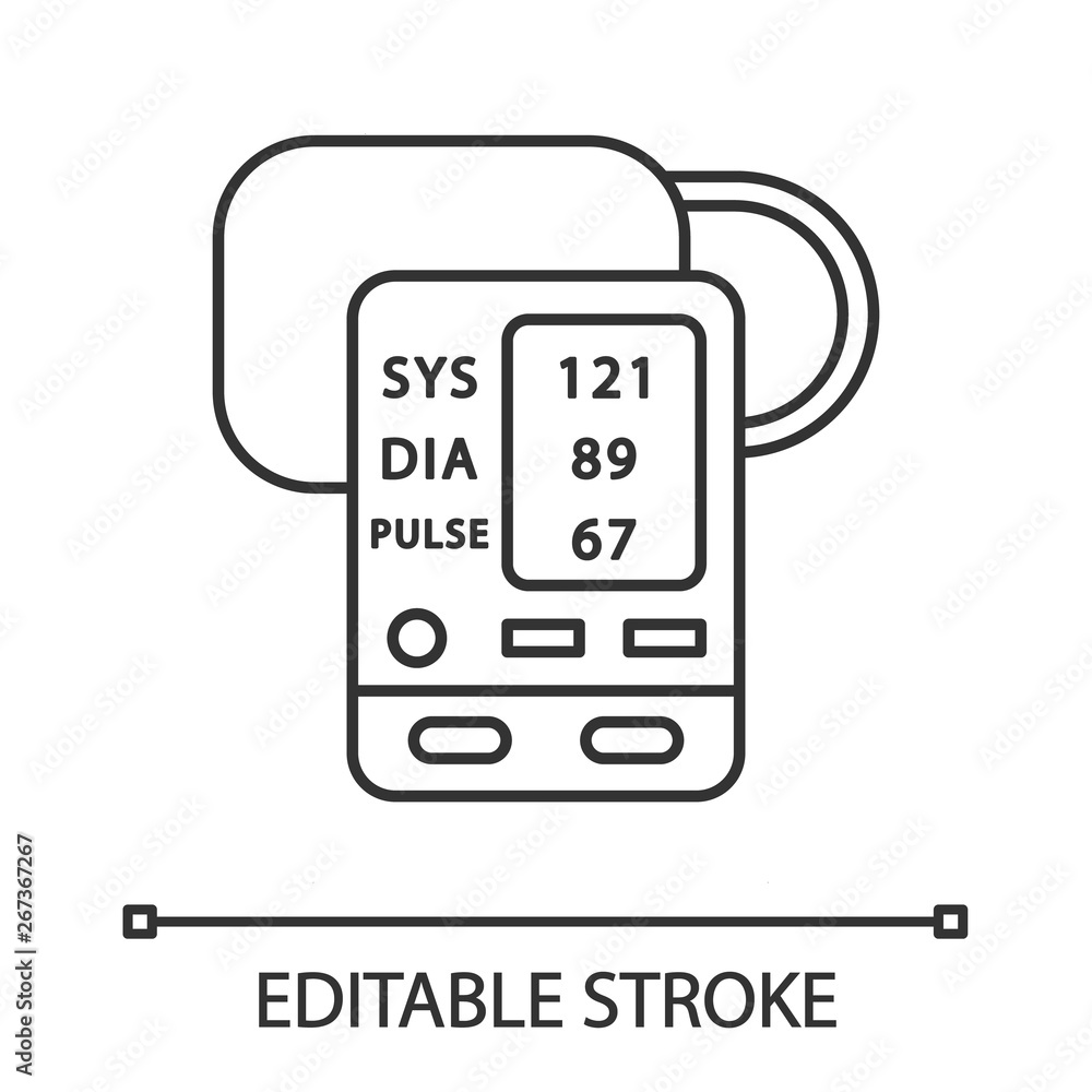Blood Pressure Monitor Icon
