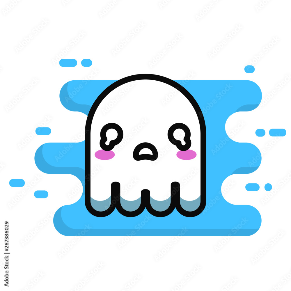 Crying Ghost Clip Art