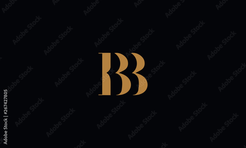 BB logo design template vector illustration Stock Vector | Adobe Stock