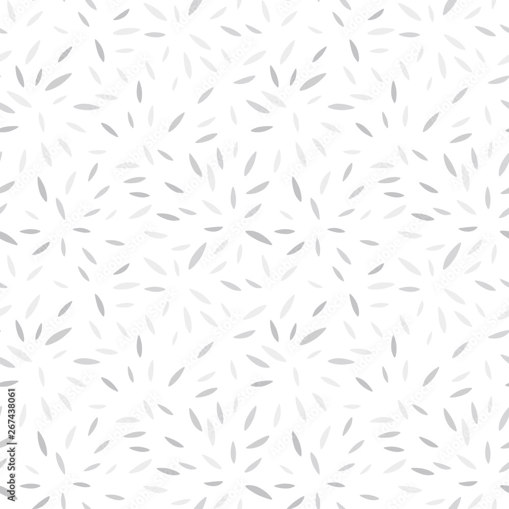 Vector organic seamless abstract background with simple white and grey ...