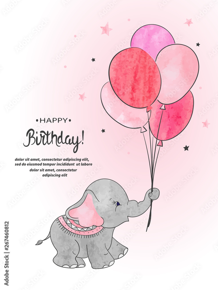 Happy Birthday Elephant