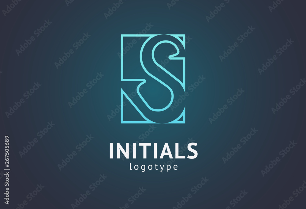 Monogram design elements, graceful template. Calligraphic elegant logo ...