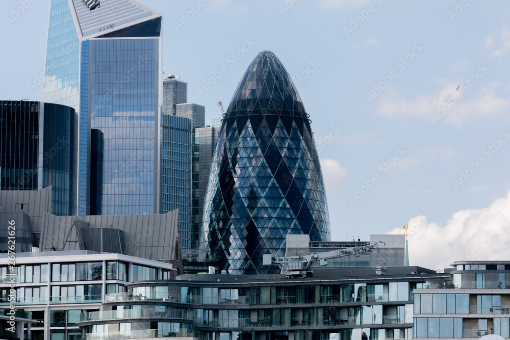 Poster London - The Gherkin - Swiss Re Building Picture HD – Wall Art ...