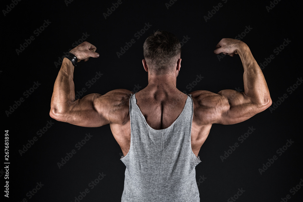 bodybuilding and sport. strength and shape concept. Sport and fitness ...