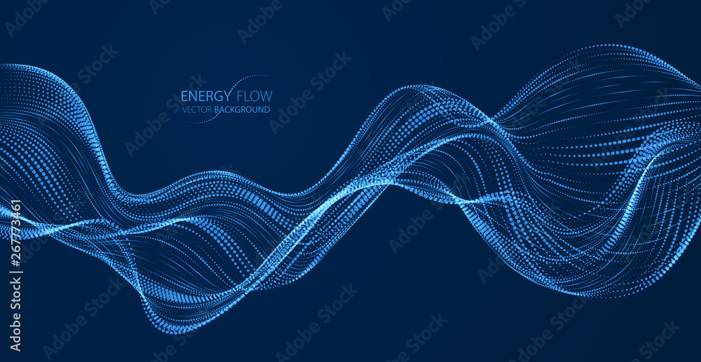 Sound Wave Vector Wallpaper