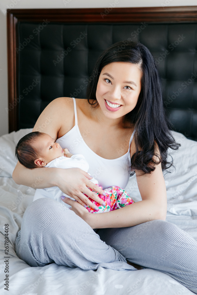 Cute Chinese Newborn Baby