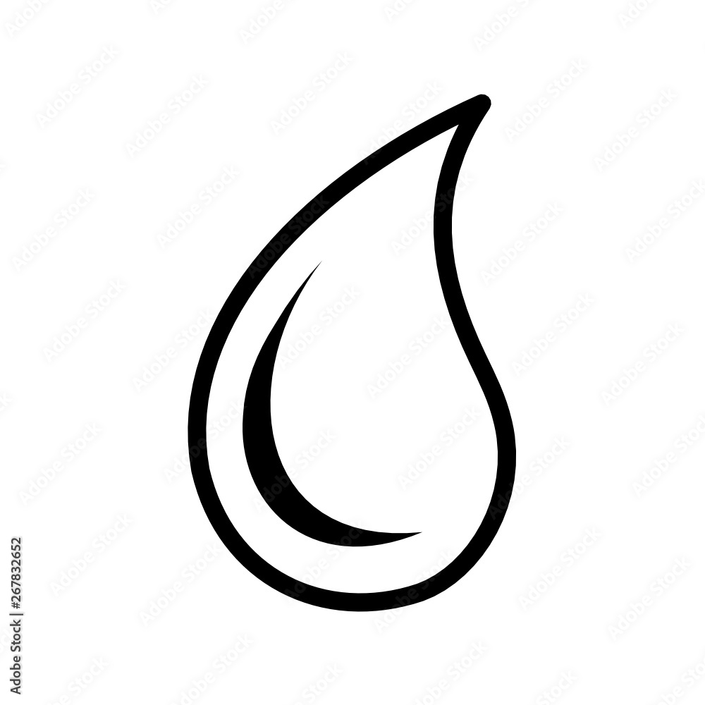 kropla ikona Stock Vector | Adobe Stock