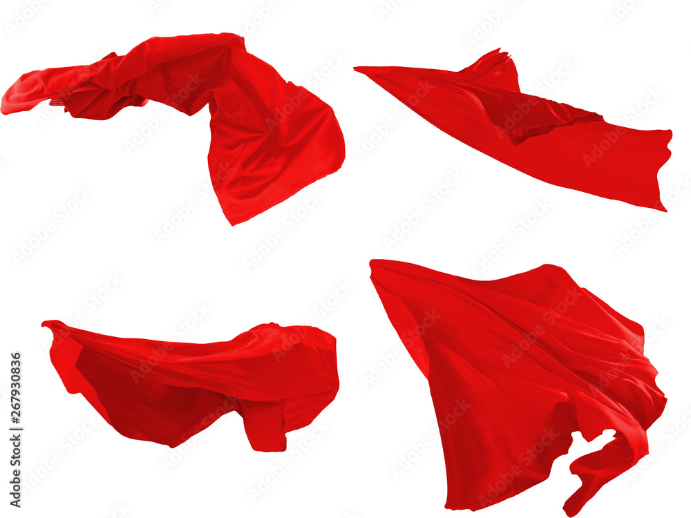 Flying silk flying cloth Stock Photo | Adobe Stock