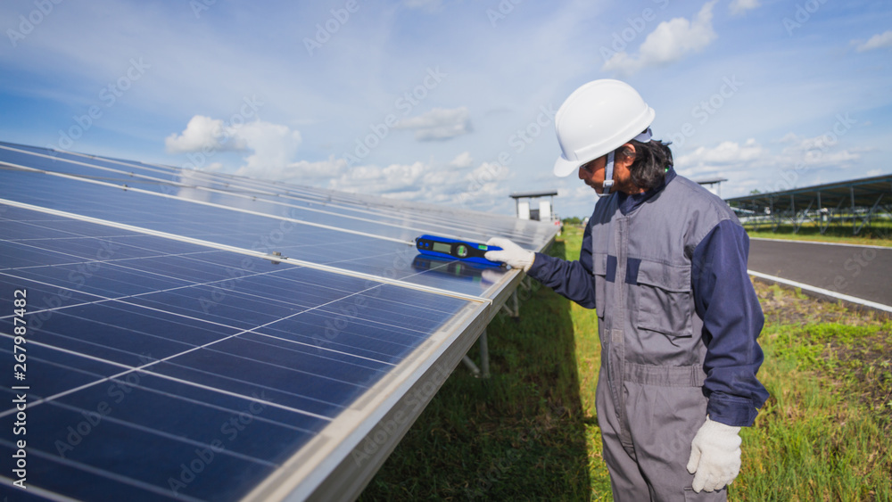 operation and maintenance in solar power plant ; engineering team ...