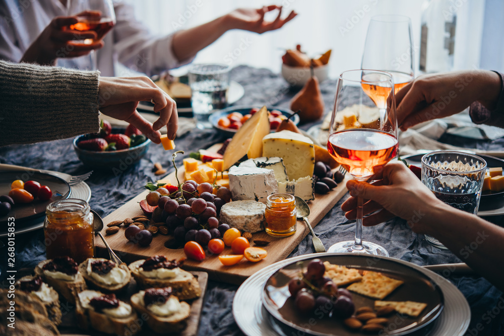 Dinner party Stock Photo | Adobe Stock