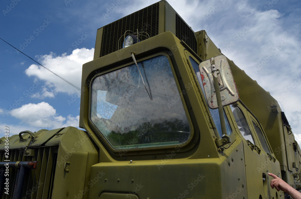 Starting and command vehicles of medium-range missile systems of Soviet ...