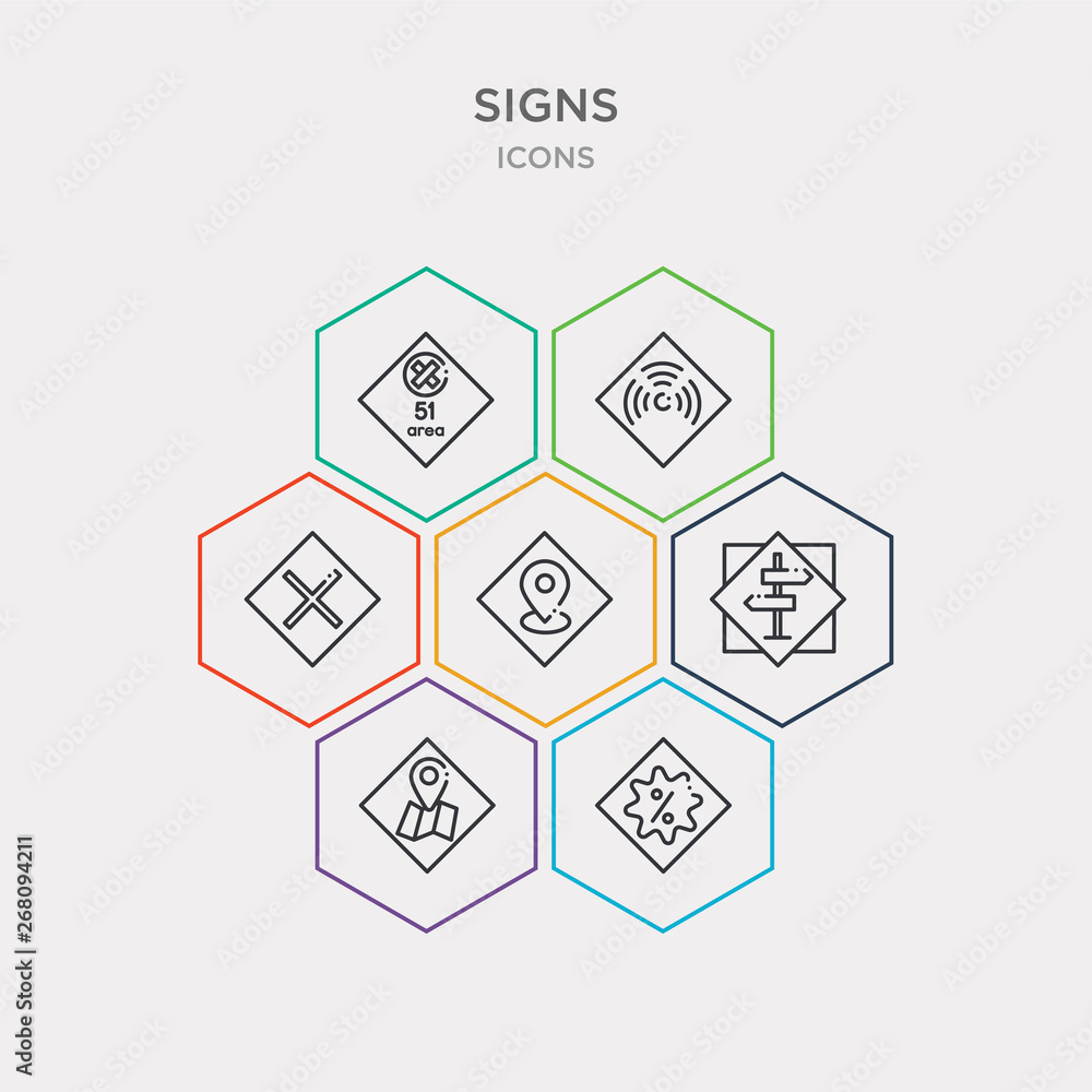 simple set of percentage discount, map and map pointer, panels, maps ...