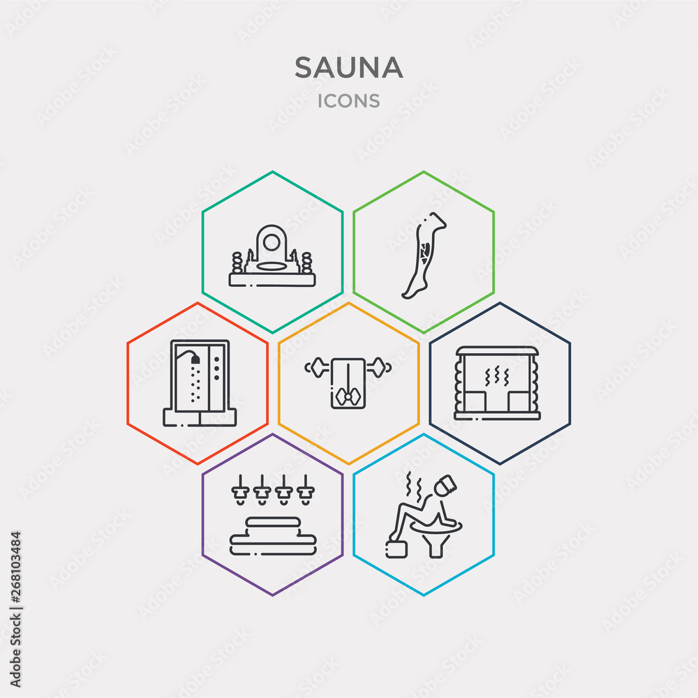 simple set of laconium, light stimulation, l?yly, l?yly towel icons ...