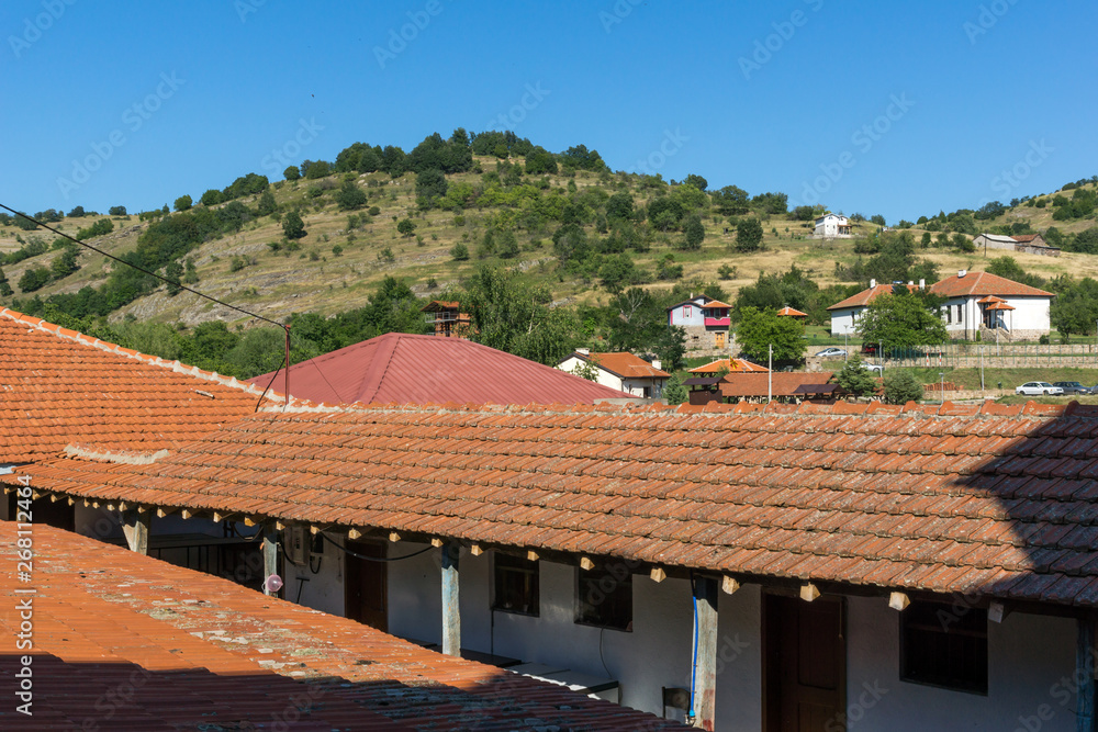 Old Houses at village of Lesnovo at Osogovo Mountain, Probistip region ...