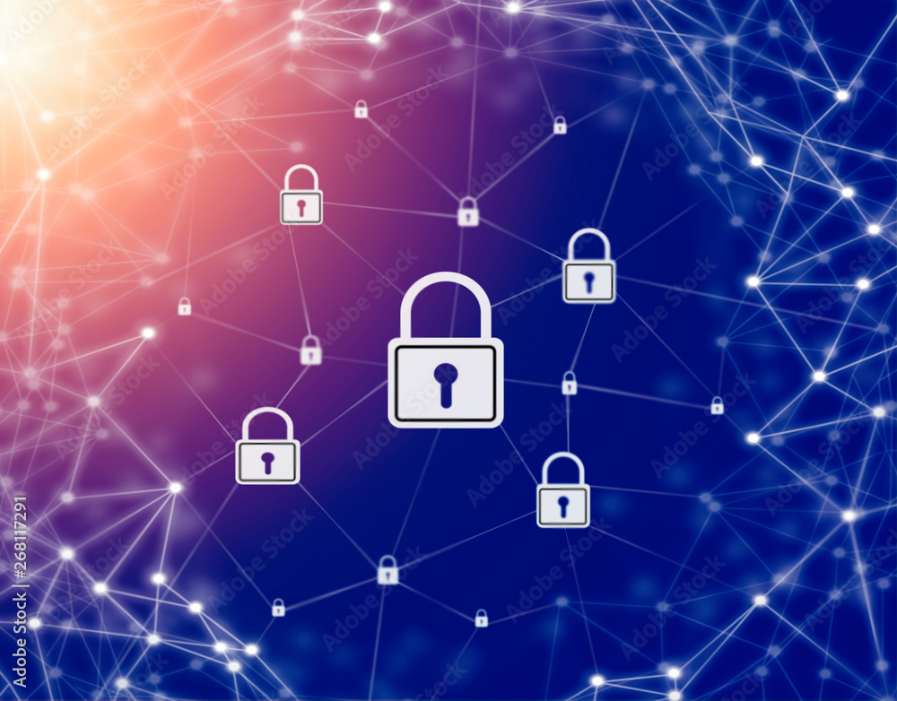 Cyber security and protection of private information and data concept ...