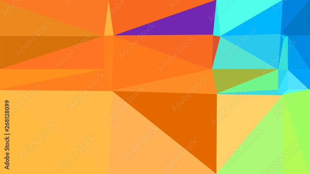 Simple Dark Orange Background