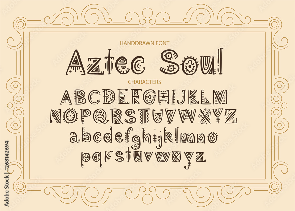 Aztec Alphabet
