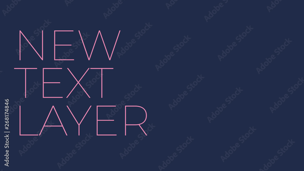 Title with Layered Transition Stock Template | Adobe Stock