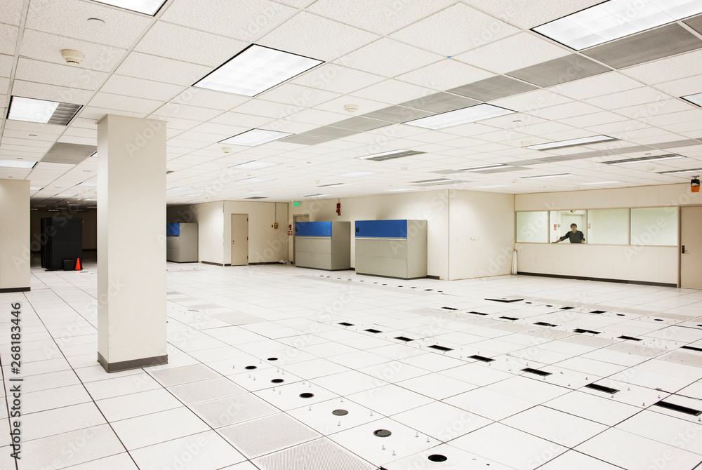 New server room space Stock Photo | Adobe Stock