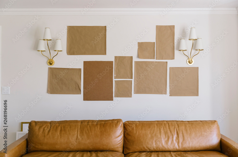 Frame Organization On Wall Stock Photo | Adobe Stock