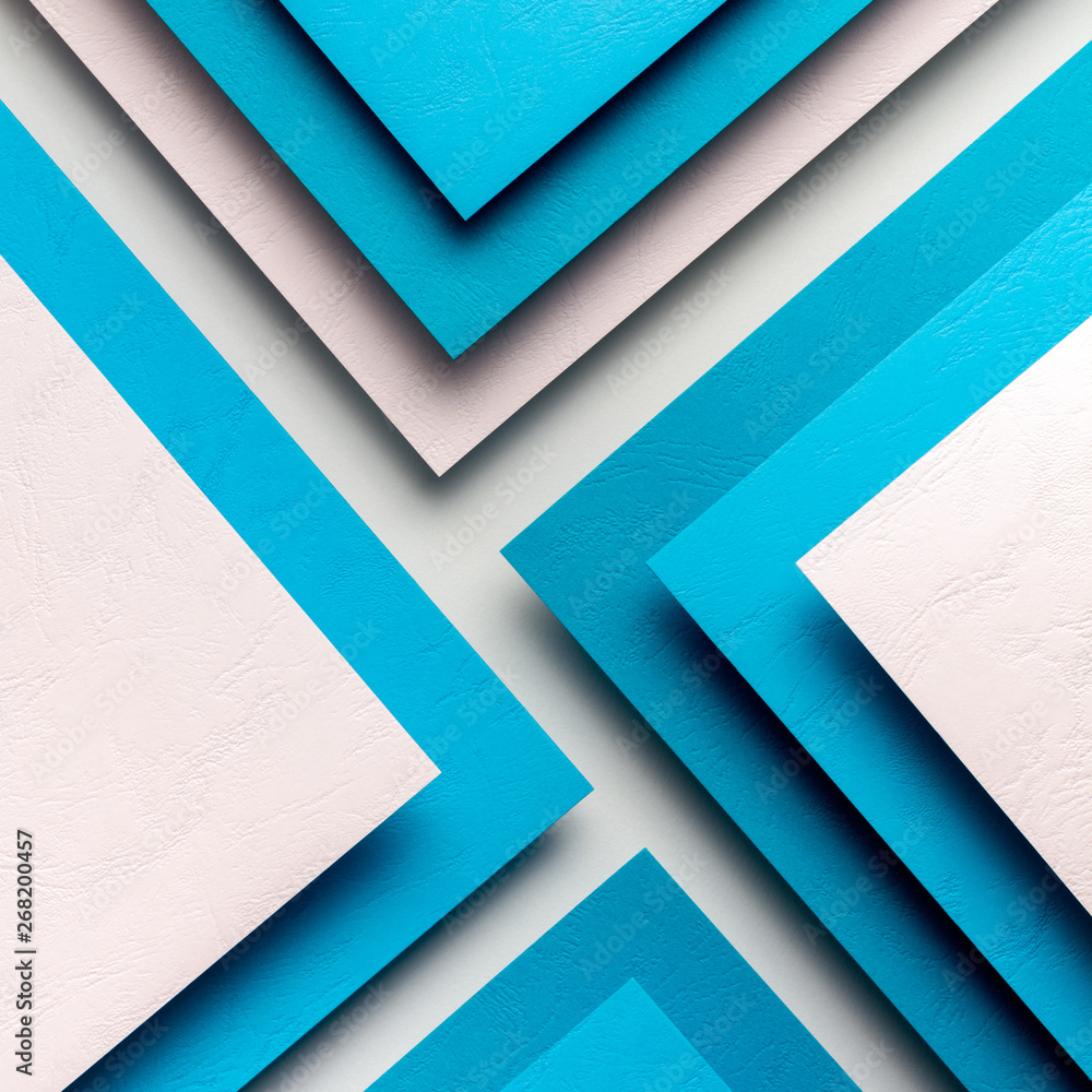 Material design concept made of paper Stock Photo | Adobe Stock