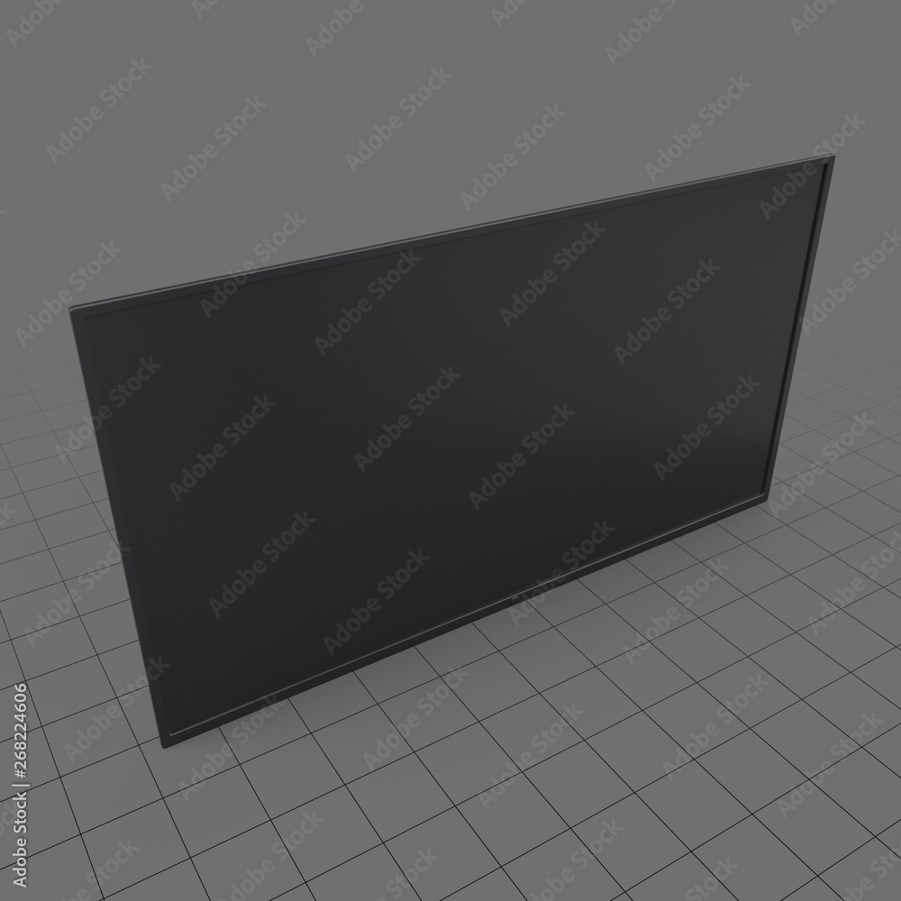 Fichier 3D Stock Television screen | Adobe Stock