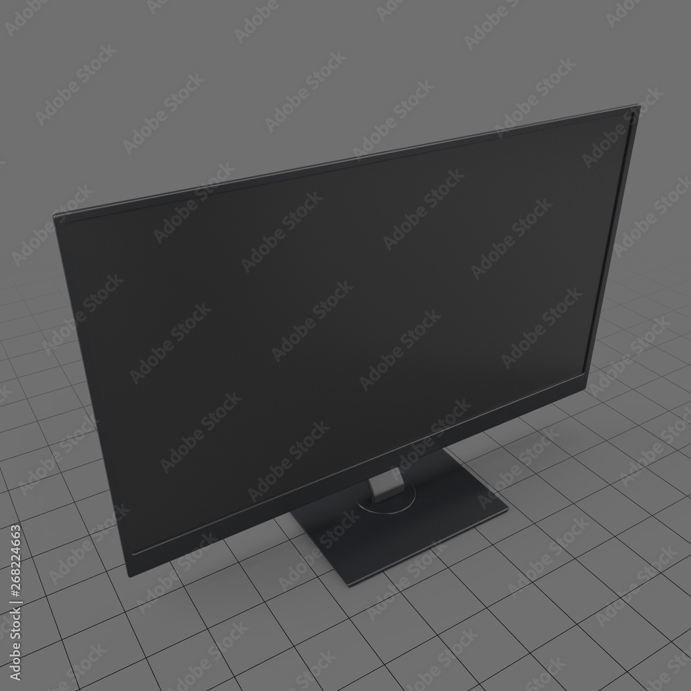 Computer monitor Stock 3D asset | Adobe Stock