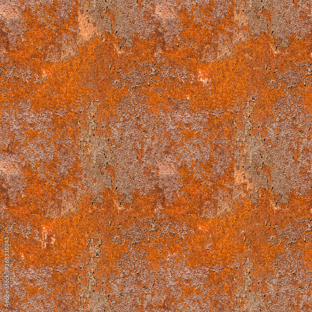 seamless texture. metal wall with rust. Stock Photo | Adobe Stock